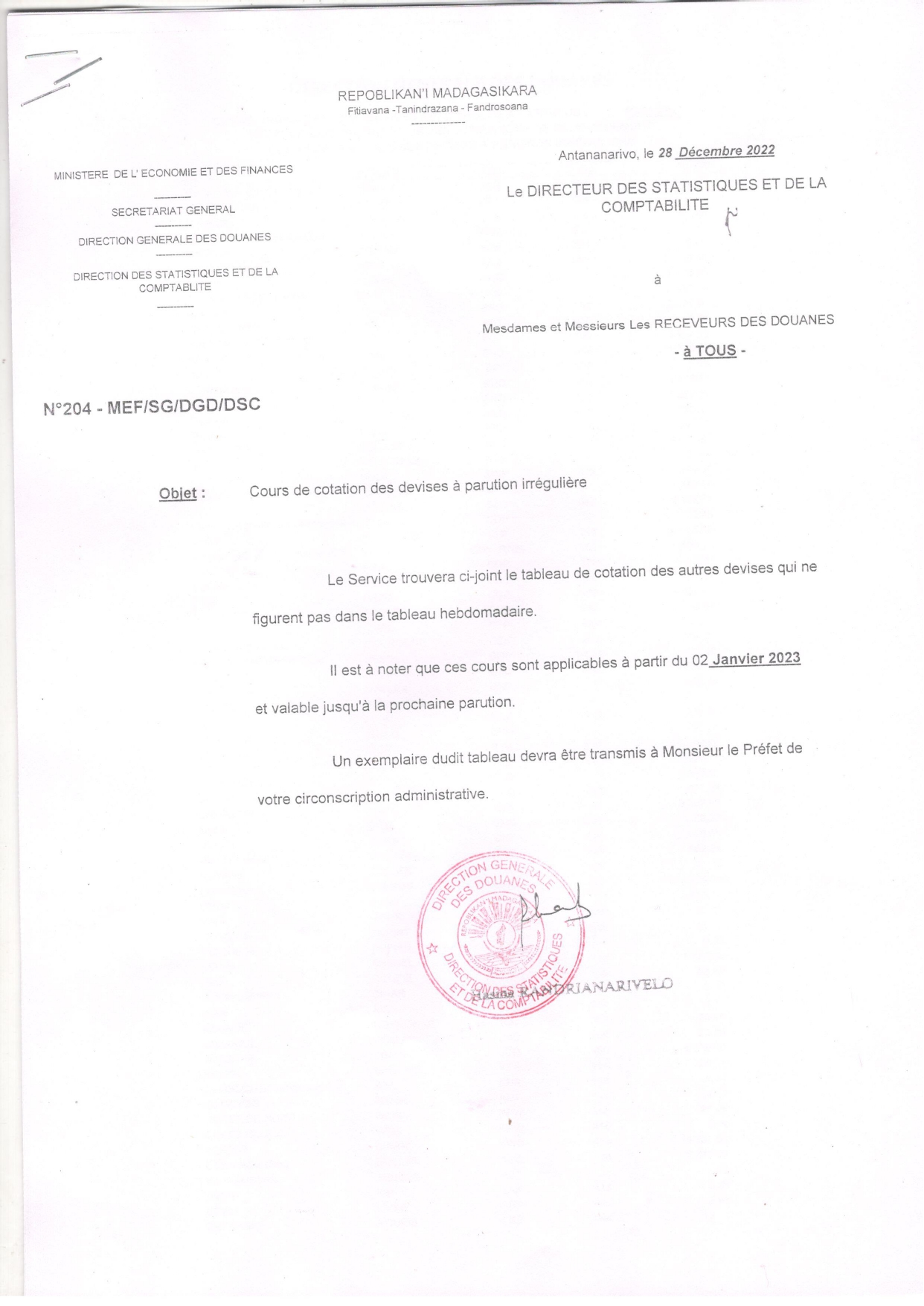 Cours Indicatifs Des Devises Applicables Partir Du 02 01 2023 cours-indicatifs-des-devises-applicables-partir-du-02-01-2023